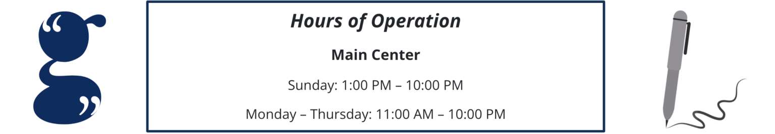 Writing Center | Georgetown University